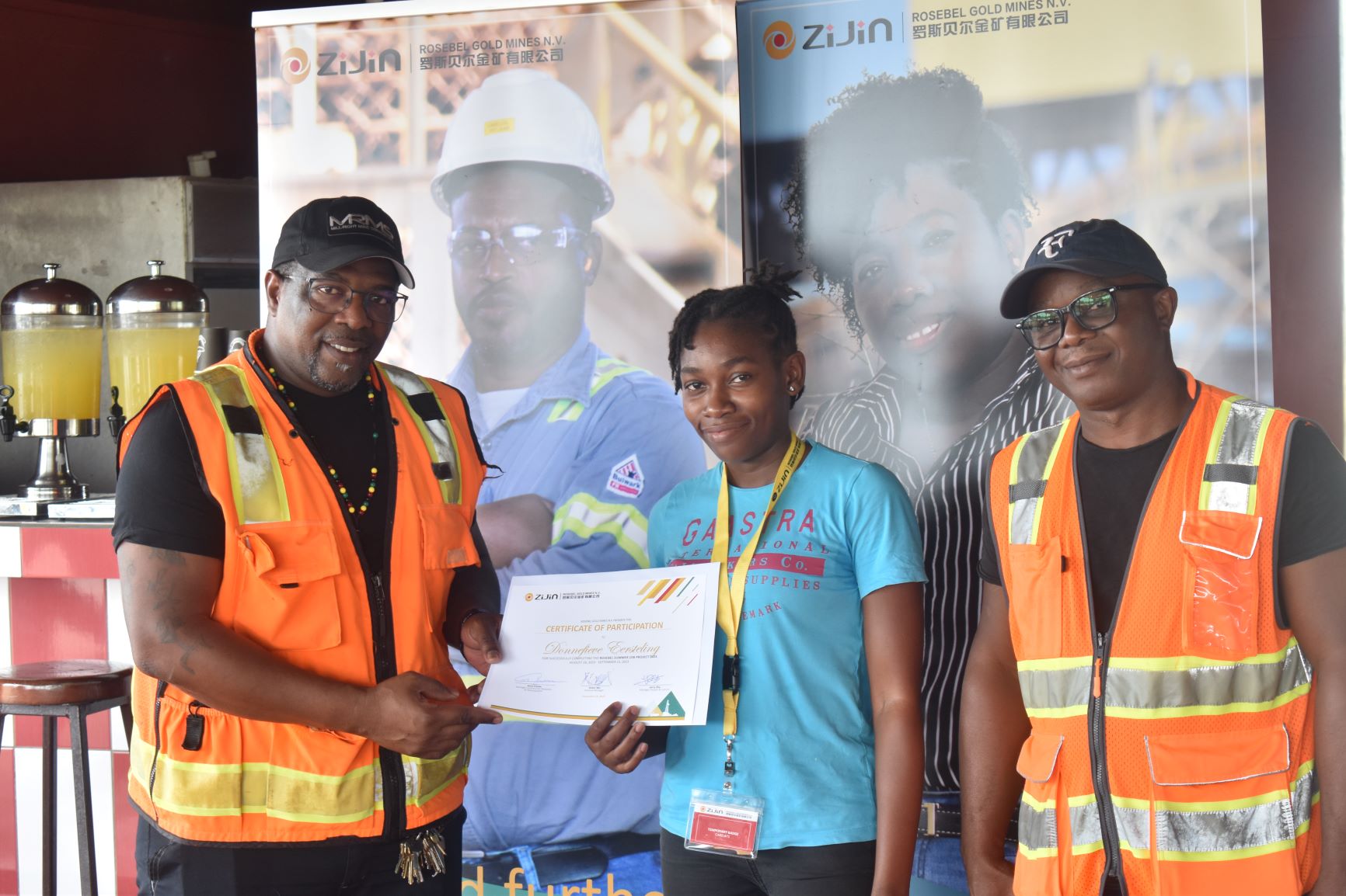 RGM organizes Summer Job Program – ZIJIN – Rosebel Gold Mines